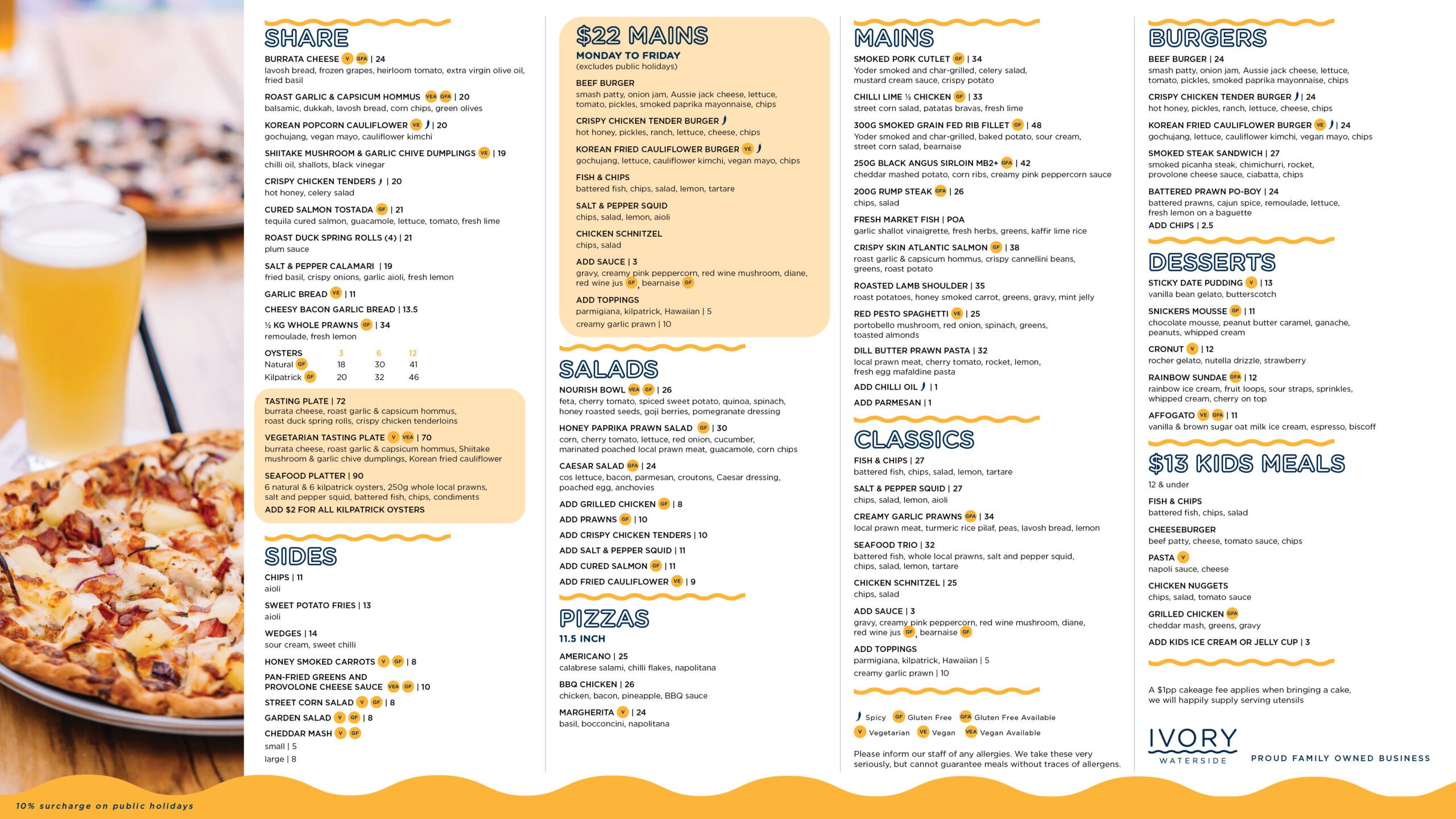 Eat and Drink - Ivory Waterside